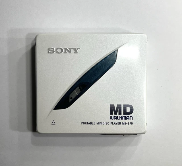 SONY MZ-E70 PORTABLE MD Walkman White MiniDisc Player | Tested Works ...