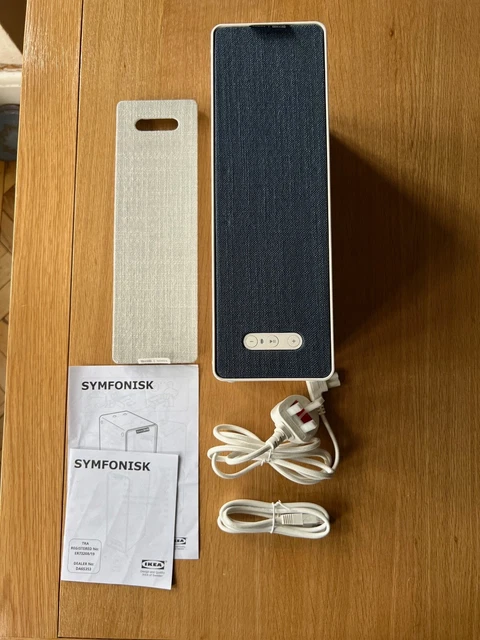 IKEA SONOS SYMFONISK WiFi Bookshelf Speaker Gen 1 White + white and ...