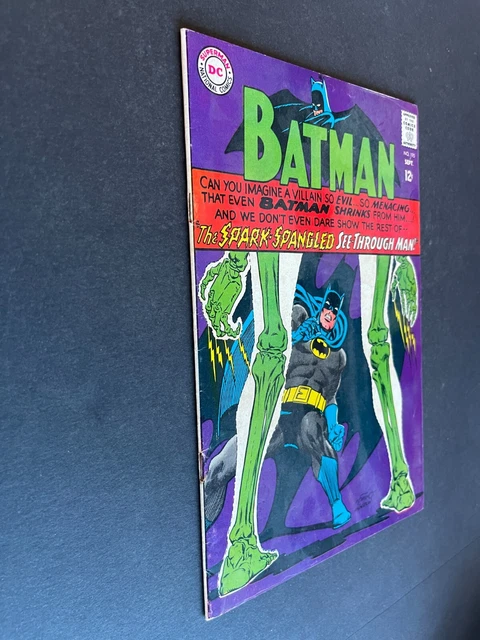 BATMAN #195 - 1. Auftritt von Bag O' Bones (DC, 1967) fein + EUR 14,59 ...