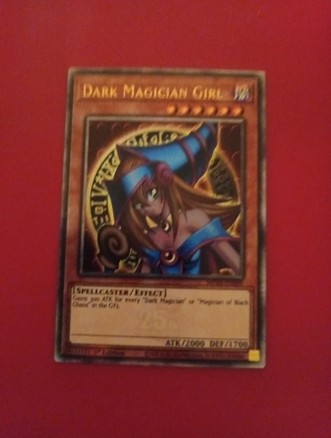 MP24-EN009 DARK MAGICIAN Girl Quarter 25th Century Secret Rare YuGiOh £20.00 - PicClick UK