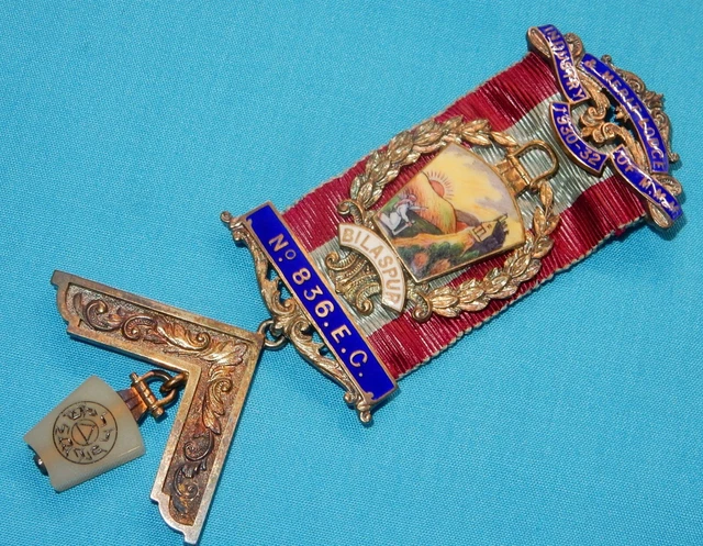 1930-1932 MASONIC MARK Past Masters Jewel - Silver - Industry & Merit ...