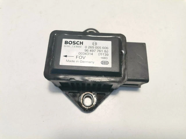 PEUGEOT CITROEN BOSCH Yaw Rate Esp Sensor 0265005606 (M) £49.99 ...