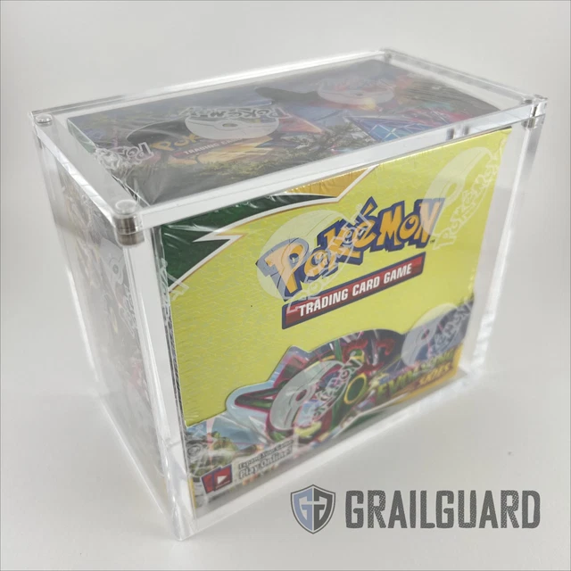 POKEMON TCG BOOSTER Box Premium Acrylic Display Protector Case - Fit ...