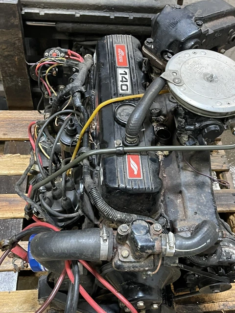 MERCRUISER ALPHA ONE Motor 140 HP 4 Cylinder 3.0 Liter Engine 1982-1997 ...