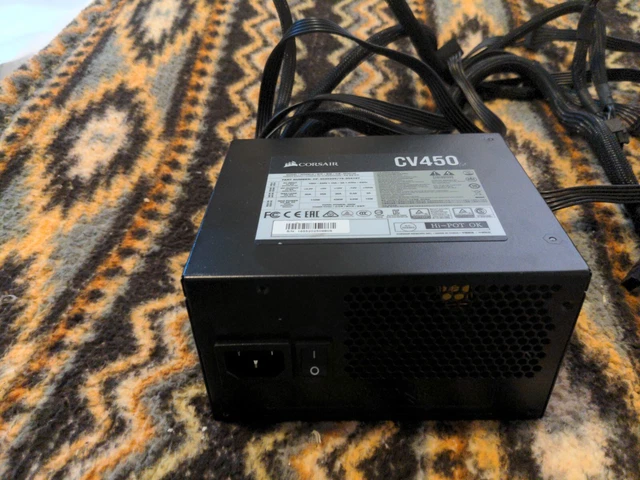 CORSAIR CV450 (450WATT) non modular PSU £28.50 - PicClick UK