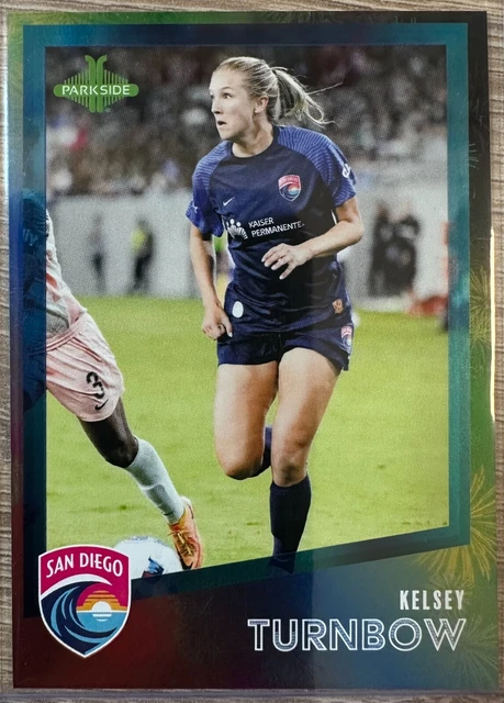 KELSEY TURNBOW 2023 Parkside Nwsl Vol. 1 Shimmer Sp Parallel #148/100 ...