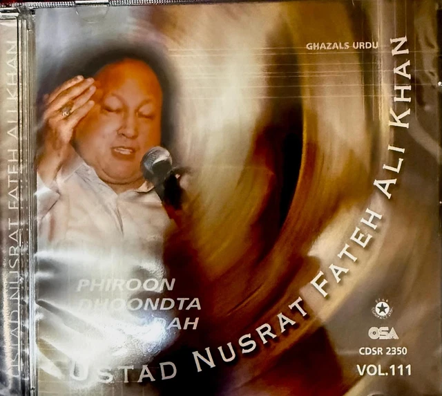 PHIROON DHOONDTA MAIKADAH Vol 111 Par Ustad Nusrat Fateh Ali Khan - CD ...