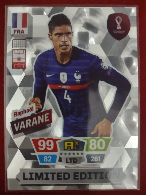 RAPHAEL VARANE ADRENALYN FIFA World Cup Qatar 2022 XL Limited Edition £48.54 - PicClick UK