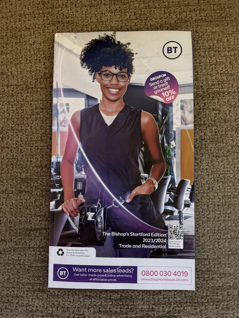 BT PHONE BOOK 2023/2024 Bishop’s Stortford £10.00 - PicClick UK