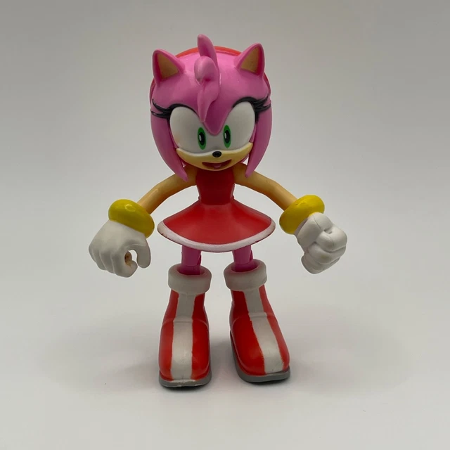 JAKKS PACIFIC NINTENDO Sonic the Hedgehog Amy Rose Collectible Action ...