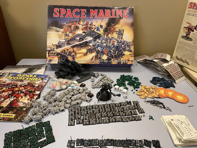 WARHAMMER EPIC 40K Space Marine Boxed Game - 2nd Edition 1991 - OOP and ...