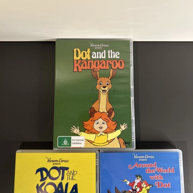 DOT AND THE Kangaroo DVD Boxset Yoram Gross Region 4 Bundle VGC Rare £ ...