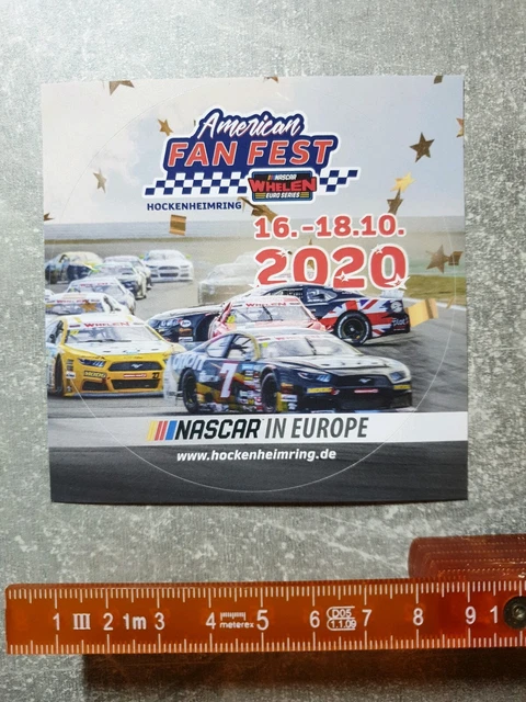 AUFKLEBER NASCAR WHELEN Euro Series Hockenheimring 2020 Rarität! EUR 1 ...