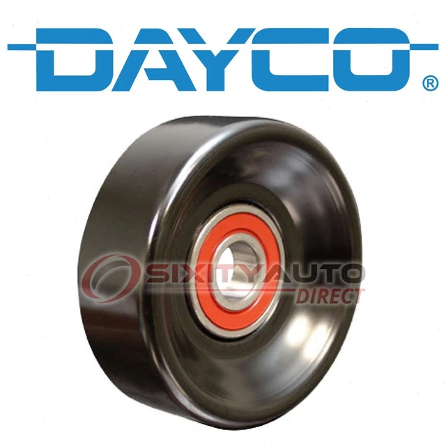 DAYCO UPPER DRIVE Belt Idler Pulley for 2000-2002 Lincoln LS 3.9L V8 ...