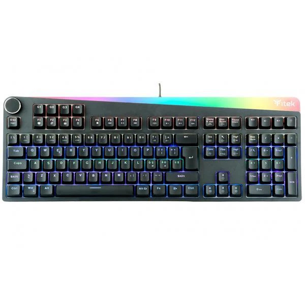 ITEK X31 MECHANICAL Gaming Keyboard, RGB, Switch Blu, Nero - Layout ITA ...