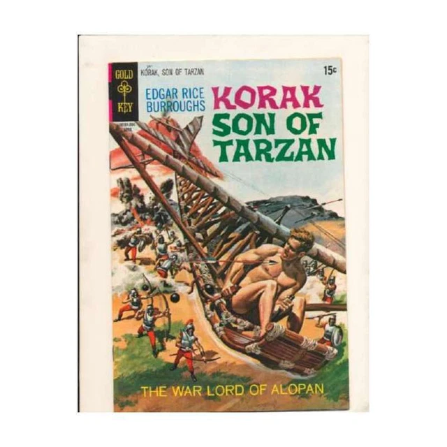 KORAK: SON OF Tarzan (1964 series) #34 in VF + condition. Gold Key ...