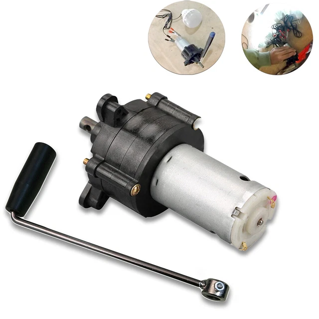 DC6V-24V GENERATOR WIND Hand Dynamo Hydraulische Test Handgenerator ...