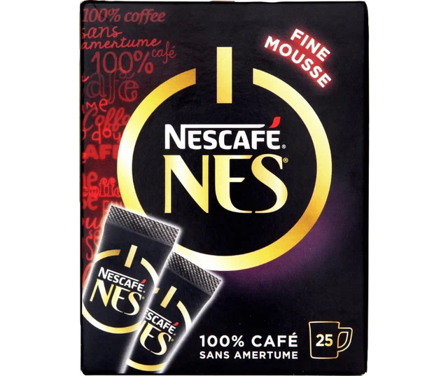 NESCAFÉ NES - Café Soluble - Pack de 25 Sticks x 2g (50g) EUR 4,50 ...