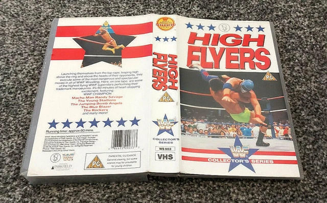 WWF/WWE HIGH FLYERS Sammlerserie Pal Vhs Video Wrestling EUR 6,94 ...