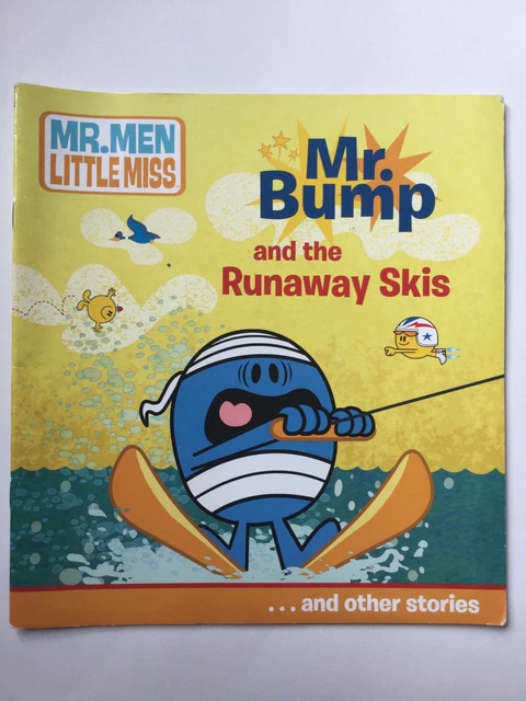 MR MEN LITTLE Miss Mr Bump And The Runaway Skis Paperback Book EUR 6,01 ...
