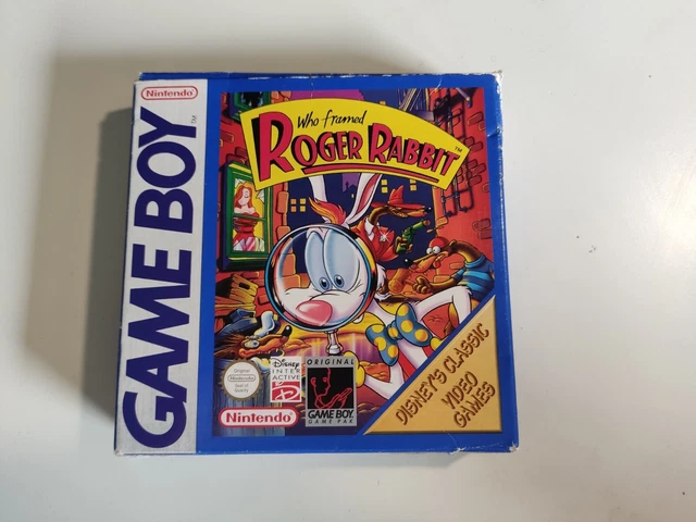 WHO FRAMED ROGER Rabbit Nintendo Gameboy Complet version EUR EUR 85,99 ...