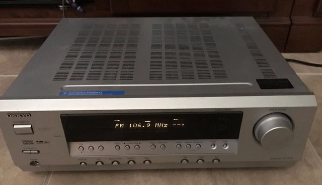 ONKYO HT-R340 HOME Theater Surround Sound Receiver For Parts or Repair ...