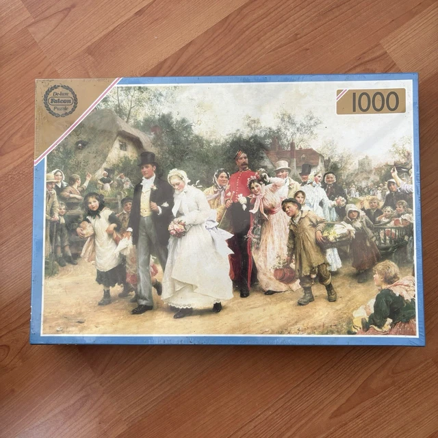 FALCON DELUXE 1000 Piece Jigsaw Puzzle. “The Village Wedding”. New ...
