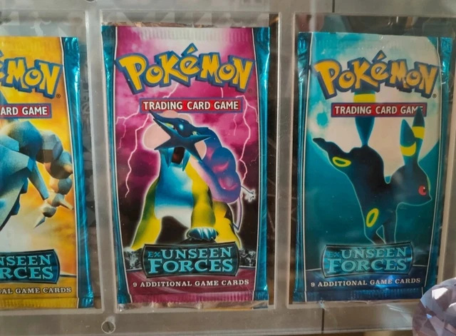 POKÉMON EX UNSEEN Forces Artset Booster Packs All Heavy EUR 1.900,00 ...