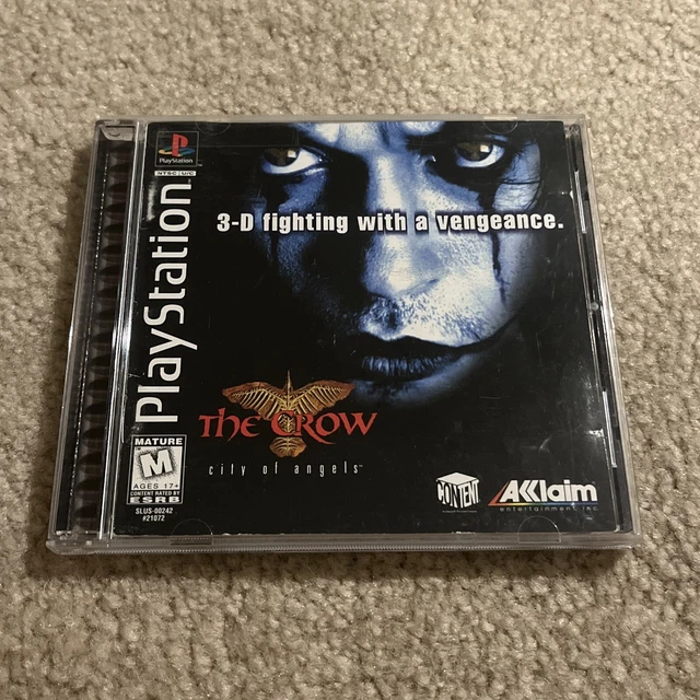 CROW: CITY OF Angels (Sony PlayStation 1, 1997) - Complete - Tested ...