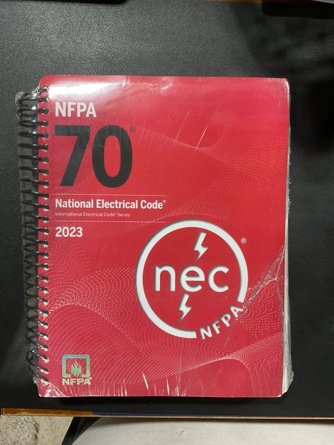 NFPA 70 NATIONAL Electrical Code 2023 Edition by National Fire ...