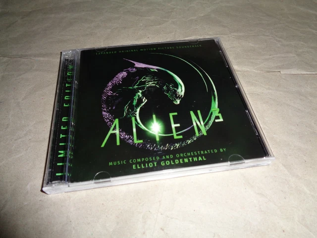 ALIEN 3 LIMITED EDITION SOUNDTRACK cd ELLIOT GOLDENTHAL NEW FACTORY ...