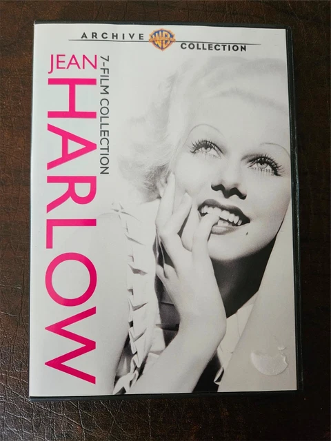 JEAN HARLOW 7 Film Collection DVD x6 dischi quasi nuovi Archivio Guerra ...