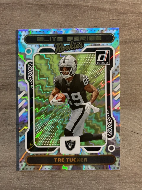 TRE TUCKER 2023 Panini Donruss Elite Series recrues #30 Raiders EUR 1 ...
