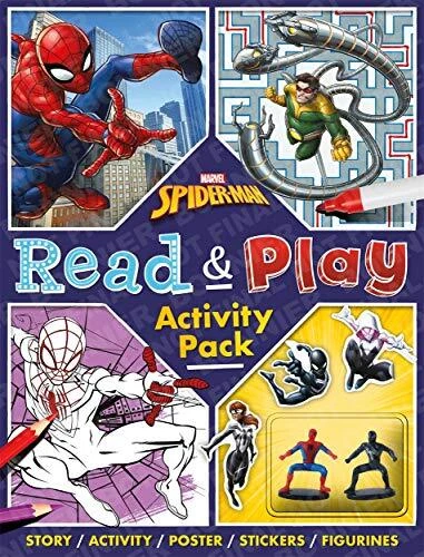 MARVEL SPIDER-MAN READ & Play Activity Pack By Igloo Books EUR 48,26 ...