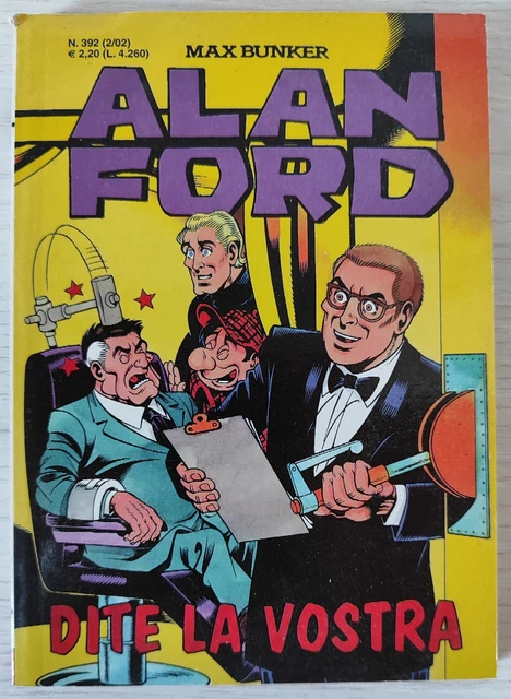 ALAN FORD N.392 DITE LA VOSTRA max bunker press mbp originale 2002 EUR ...