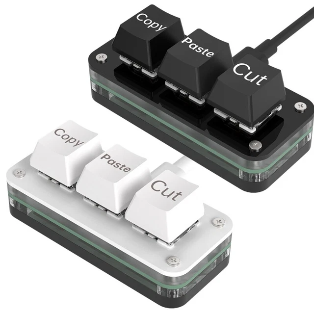 3 KEYS GAMING Keyboard Customizable Programming Keypads for Photoshops ...