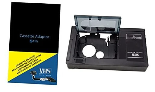 CASSETTE ADAPTOR CAMCORDERS svhs VHS-C to vhs ORIGINAL sealed factory £ ...