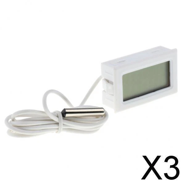 3X LCD THERMOMÈTRE Numérique Réfrigérateur Congélateur Aquarium Fish Tank EUR 11,86 - PicClick FR
