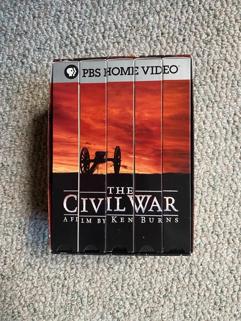THE CIVIL WAR VHS Box Set Ken Burns PBS Home Video 5 Tapes (1990) £5.20 ...