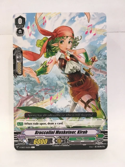 BROCCOLINI MOUSQUETAIRE KIRAH V-EB03/062EN C Cardfight Vanguard CFV Nm-Mt EUR 1,84 - PicClick FR