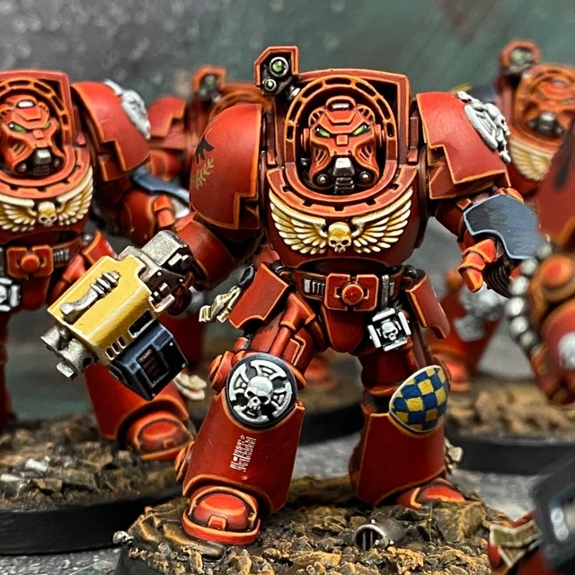 GW - WARHAMMER 40k: Primaris Space Marine TERMINATORS (Blood Angels ...