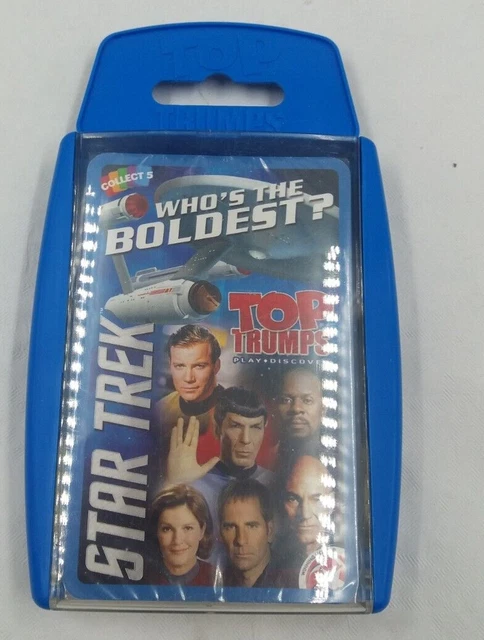 STAR TREK WINNING Moves Top Trumps Card Game In Original Packaging £4. ...