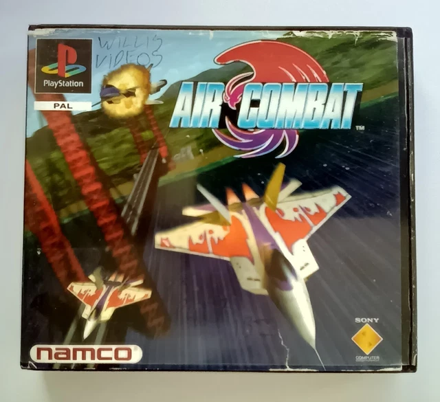 *RARE RENTAL COPY* Air Combat Playstation 1 One PS1 PS SCES 00007 £31. ...
