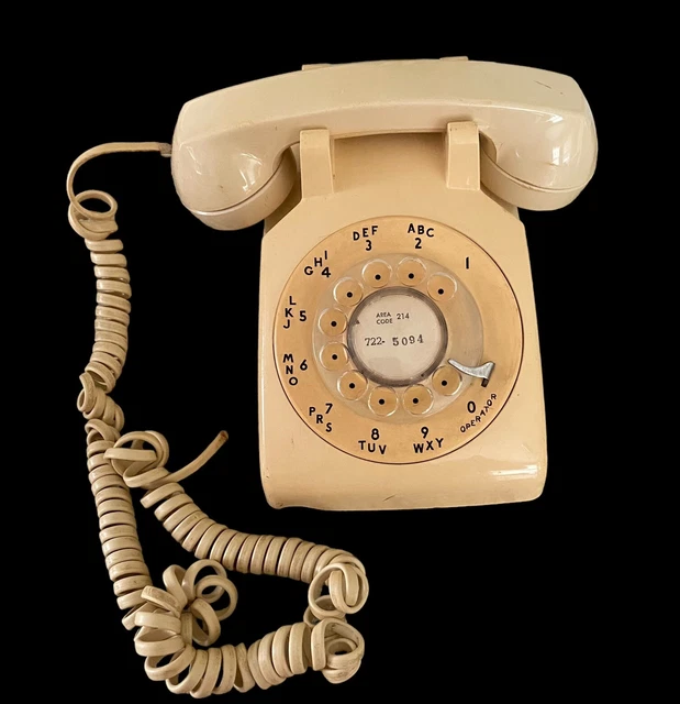 VINTAGE BELL System Made By Western Electric Rotary Dial Telephone ...