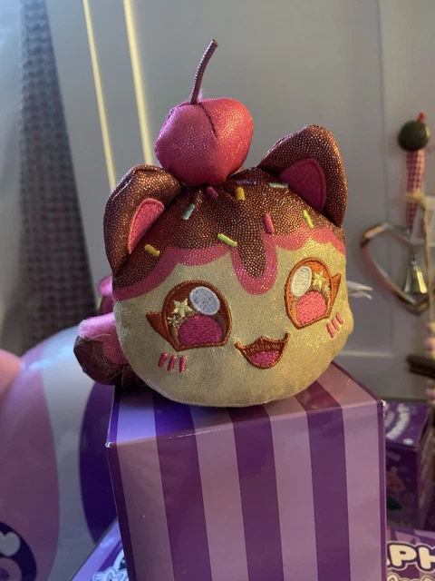 APHMAU ULTRA RARE Sparkle Carnival 6” Meemeow Plush Sundae Cat Bnwt Us ...