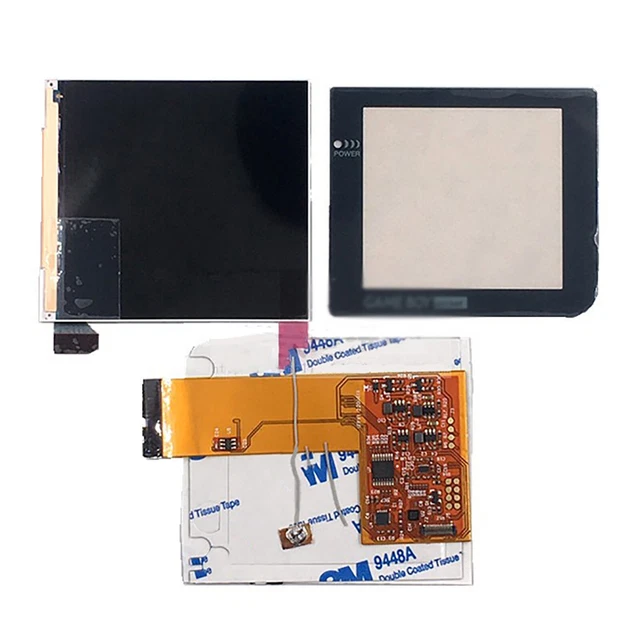 IPS BACKLIGHT LCD Screen Mod Kit für GBP Game Boy Pocket Spielkonsole ...