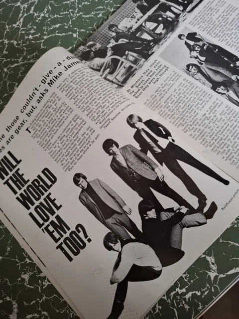 VINTAGE RAVE MAGAZINE MAY 1964 Beatles Rolling Stones Julie Christie ...
