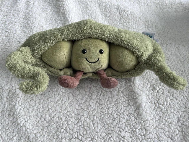 JELLYCAT AMUSEABLES PEA in a Pod (retired) - BNWT £50.00 - PicClick UK