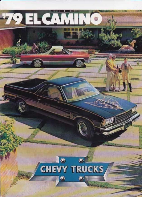 1979 CHEVROLET EL CAMINO UTE US Brochure Based on MALIBU EUR 10,22 ...