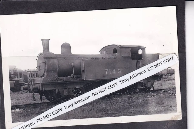 LNER - EX Great Eastern - F3 Class 2-4-2T No. 7143 - Vintage Image ...